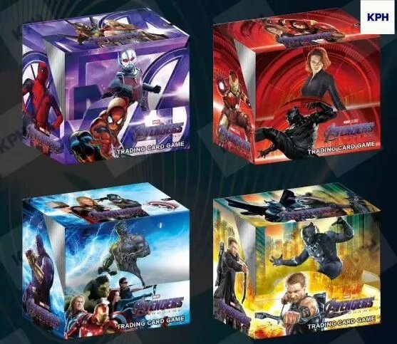 Marvel супергерои бликовые боевые коллекционные карточки слепая коробка