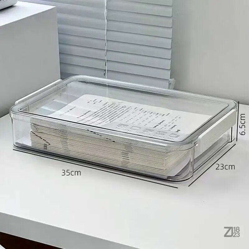 Ящик для хранения Mireth Home MyPads, орг для игрушек, прозрачный, полипропилен 35*23*6.5cm' L