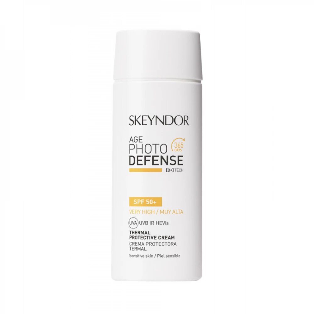 SKEYNDOR Термальный защитный крем для чувствительной кожи SPF 50, 75 мл - Skeyndor THERMAL PROTECTIVE CREMA SENSITIVE SKIN SPF 50+