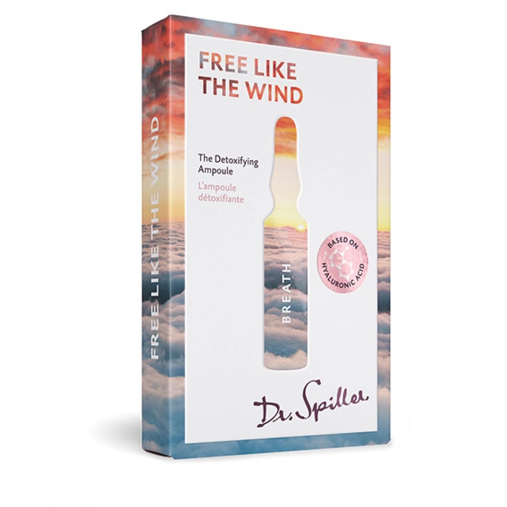 Dr.Spiller Ампульный концентрат с детокс-эффектом «Вольный ветер» The Detoxifying Ampoule «FREE LIKE THE WIND», 7 x 2 мл