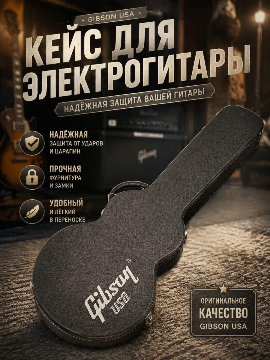 Кейс для гитары Gibson LP
