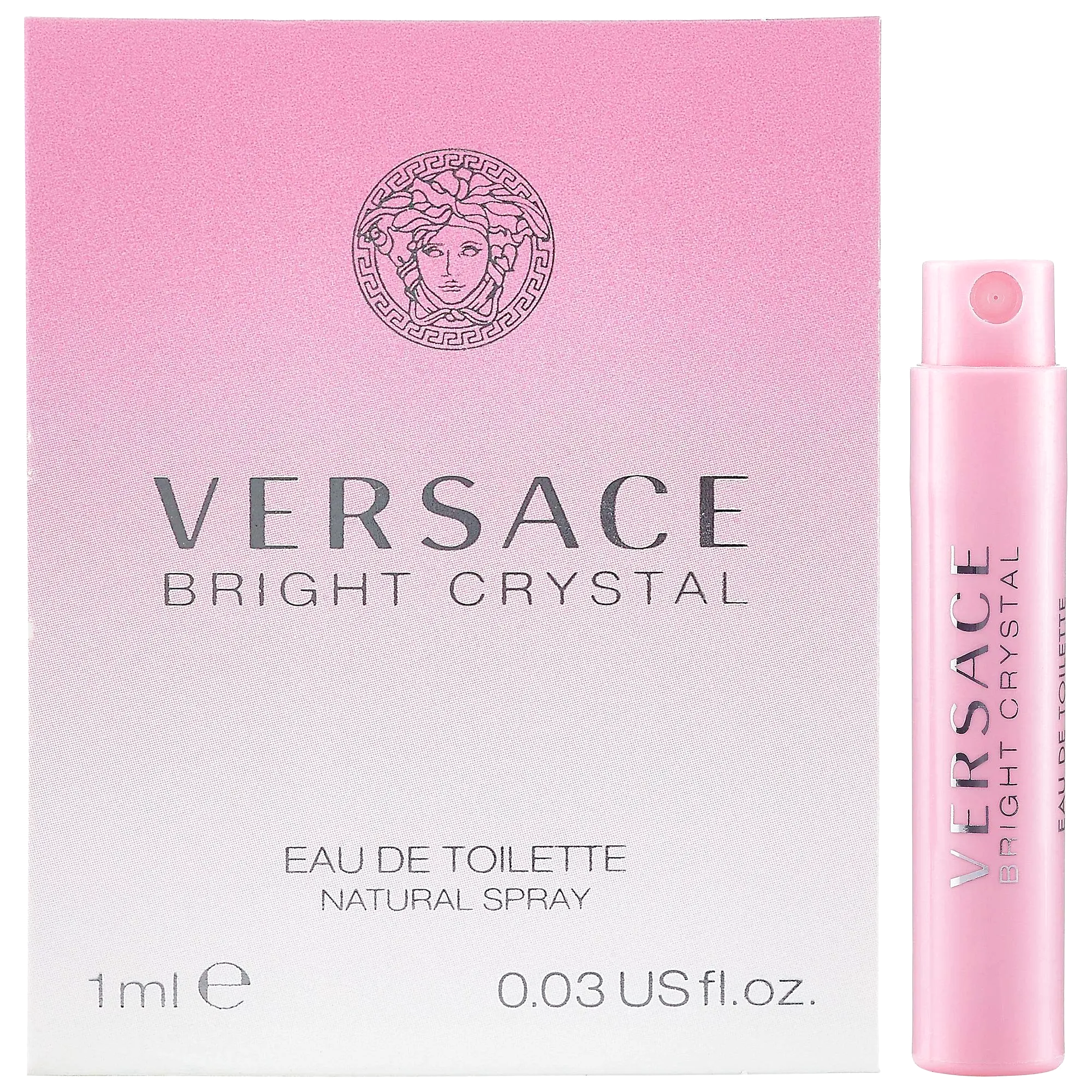 Versace Bright Crystal - Версаче Бридж Кристал туалетная вода для женщин 1 мл сэмпл миниатюра