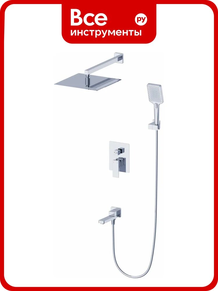 Душевая система встраиваемая Wonzon & Woghand Хром WW-88087068-CR