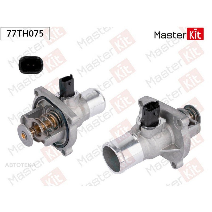 77TH075 Термостат\ Chevrolet Aveo T255 (08-)/Cruze (09-)/Orlando (10-)/Opel Meri MASTERKIT 77TH075