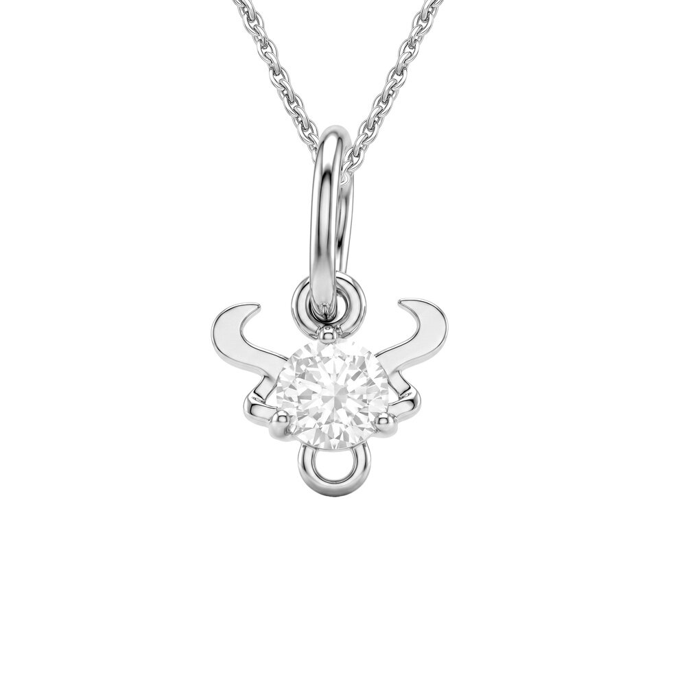 Подвеска 585GOLD, серебро, 925 проба, родирование, фианит