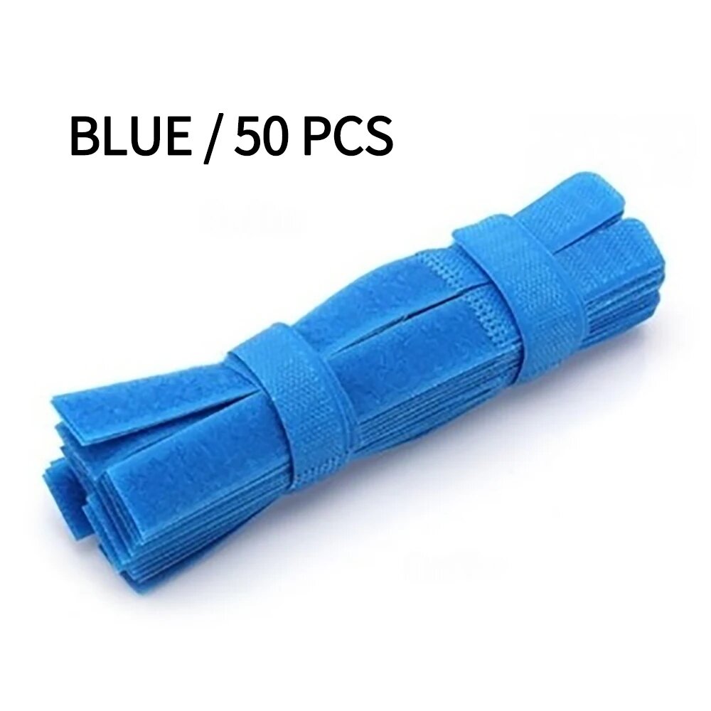WYMECT ремни для кабелей 50 шт. blue