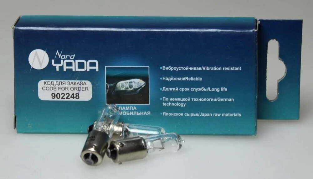 Лампа H21 W24 V21WBAY9s (указ. пов, стоп-сигнал противотуман фонари)Nord YADA
