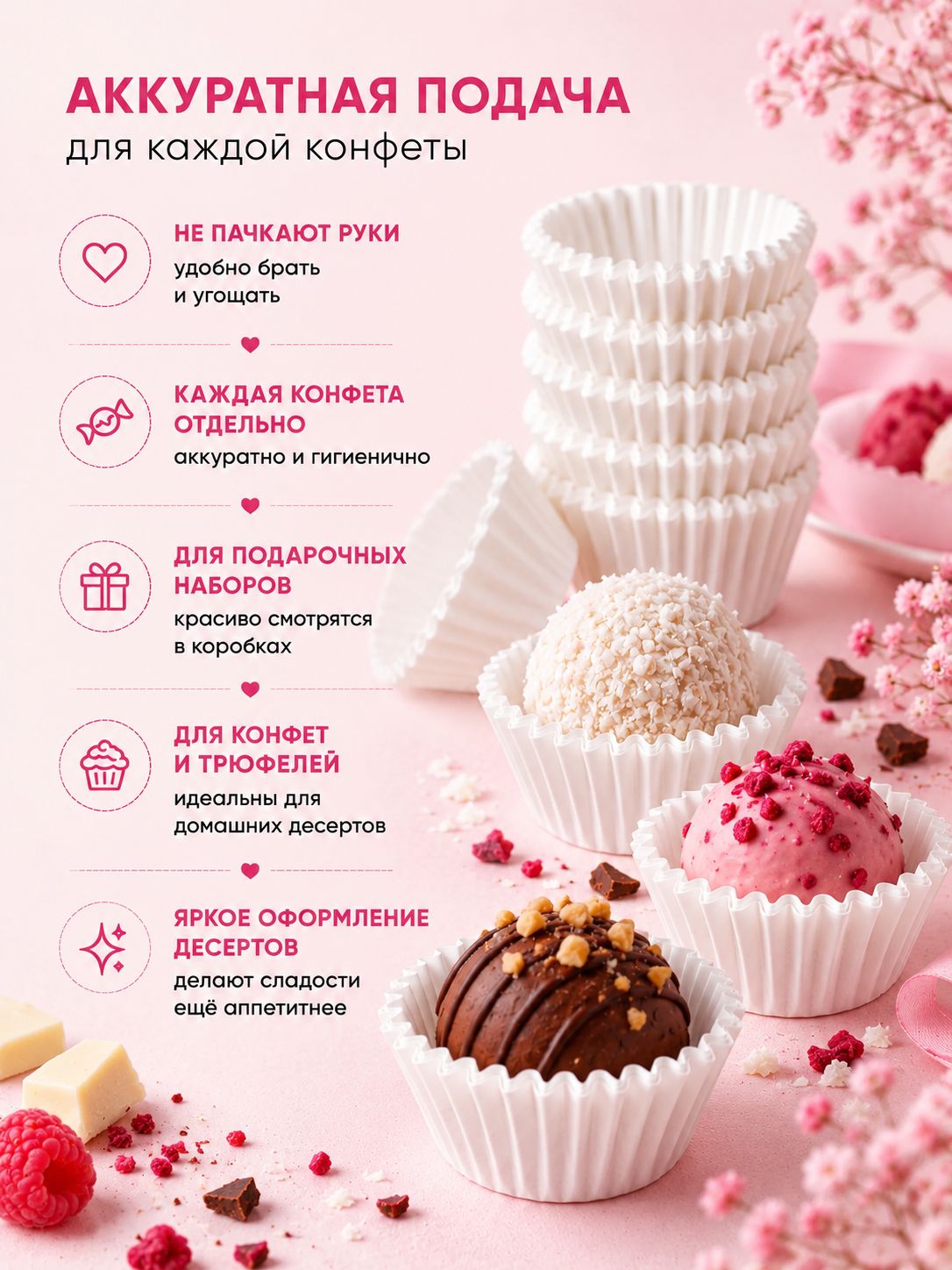 Капсулы для конфет — фото 1