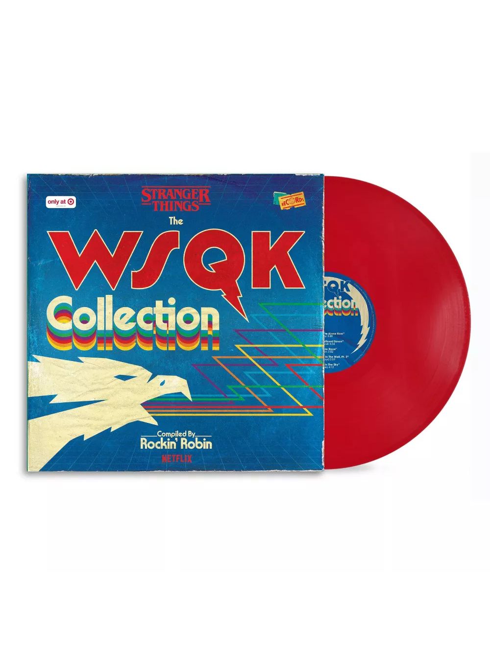 Виниловая пластинка Stranger Things: The WSQK Collection, LP (цветная, коллекционная) / Очень Странные Дела винил