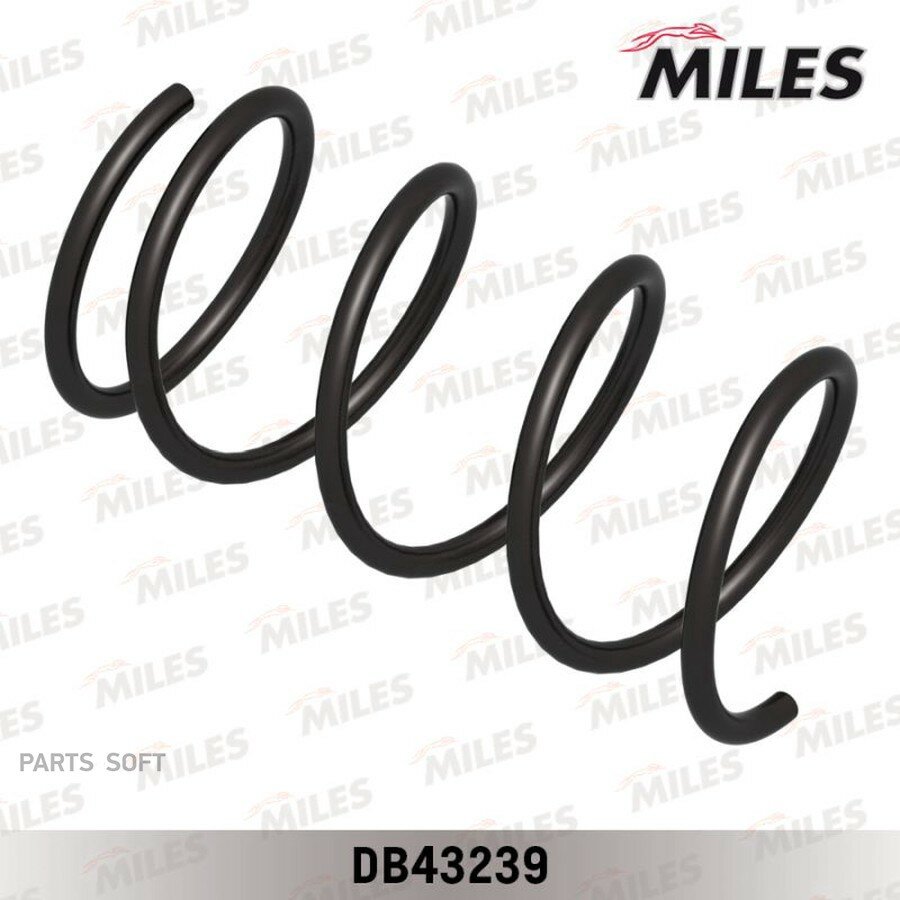 Пружина MITSUBISHI LANCER X передняя MILES MILES DB43239 | цена за 1 шт