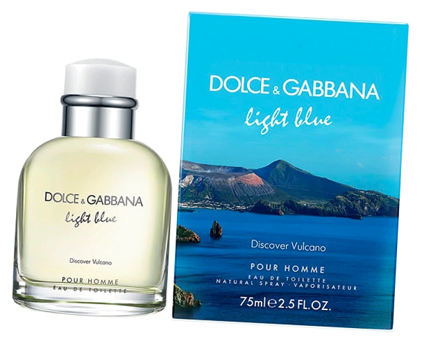 Dolce & Gabbana Light Blue Discover Vulcano Pour Homme мужской парфюм 75 мл / Дискавер Вулкано