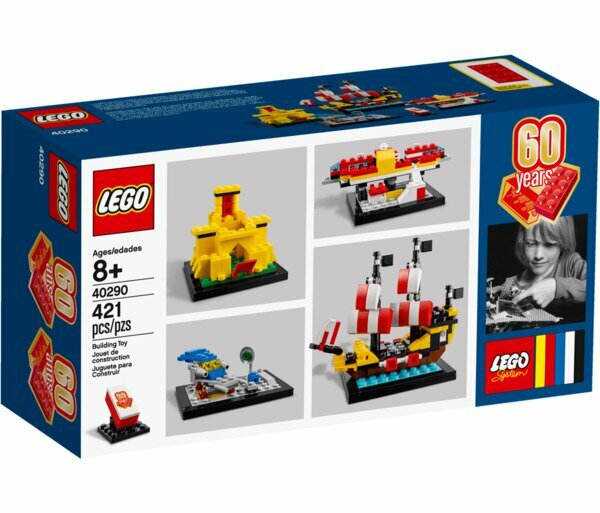 Конструктор LEGO 40290 60 лет кубику LEGO (Lego 40290)