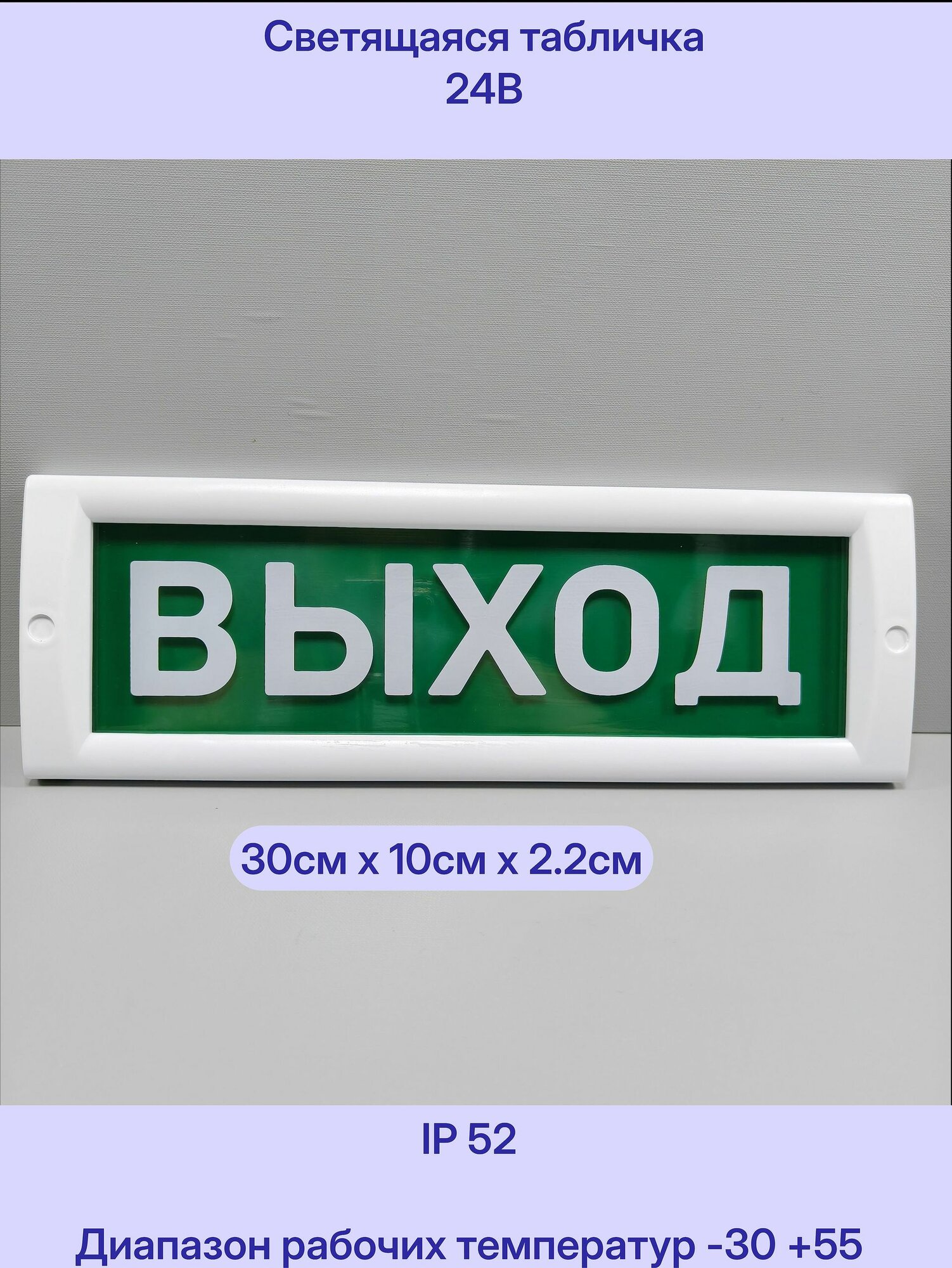Табличка "Выход"