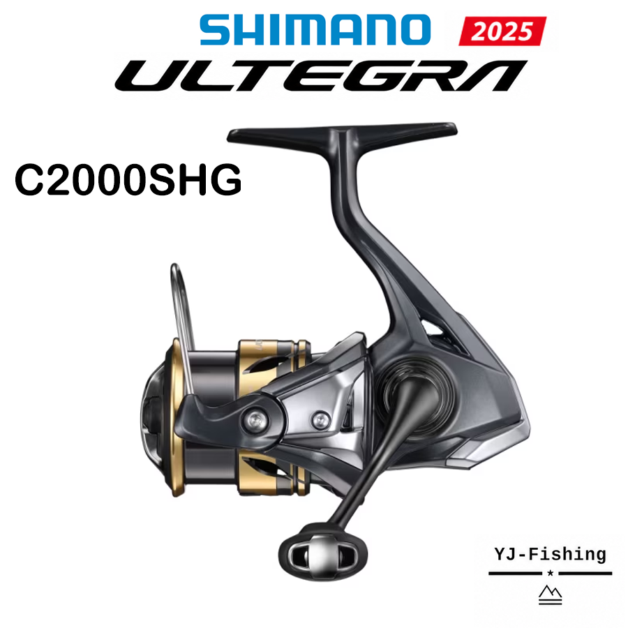 SHIMANO 2025 ULTEGRA C2000SHG Спиннинговое катушка Подходит для Морская и пресной, Малайзия