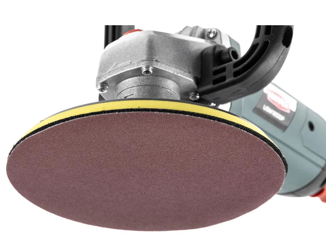 Машина шлифовальная угловая Hammer USM1200P 1200Вт 600-3500об/мин тарелка 180мм, полировальная