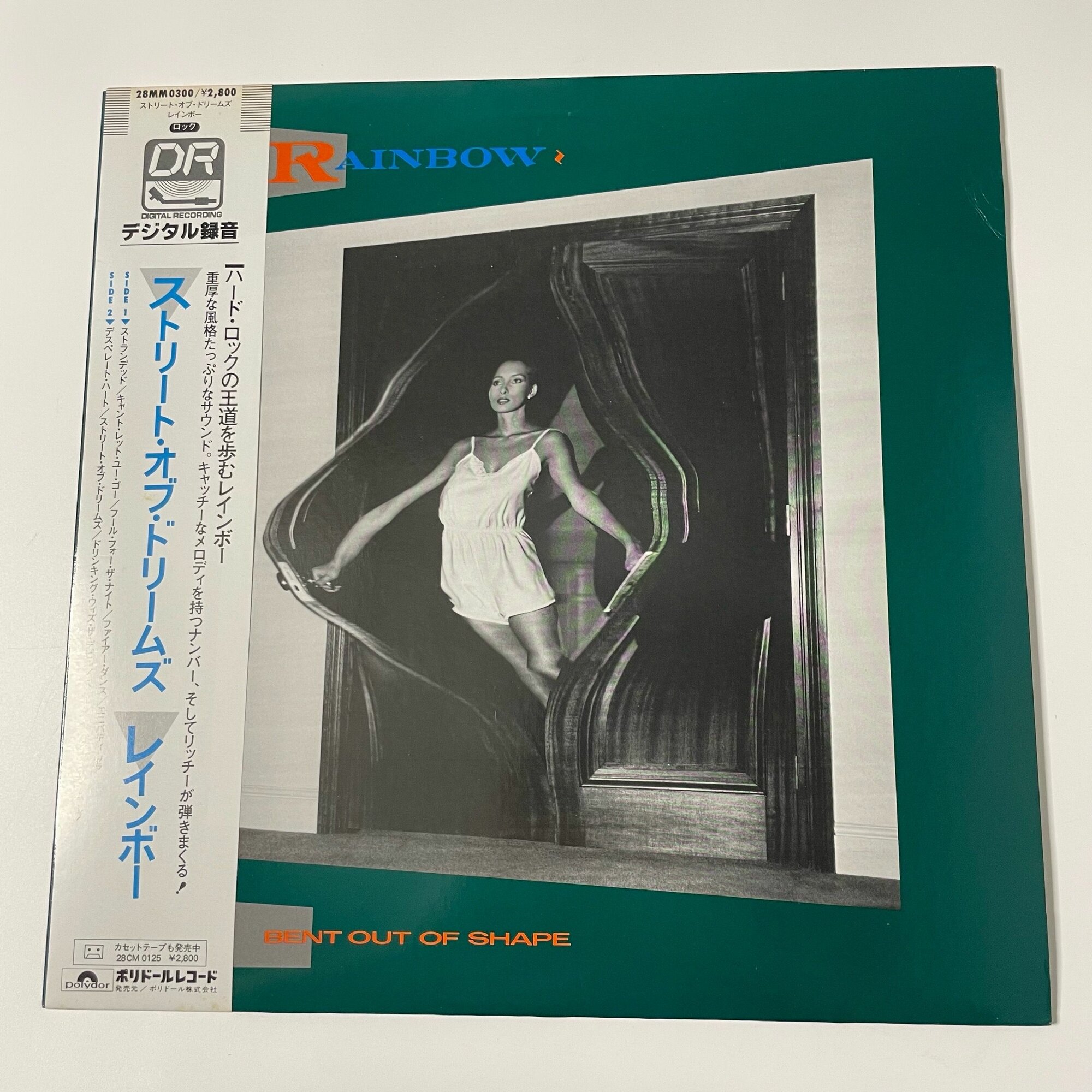 Винтажная виниловая пластинка LP Rainbow Bent Out Of Shape (Япония 1983) (Оби)