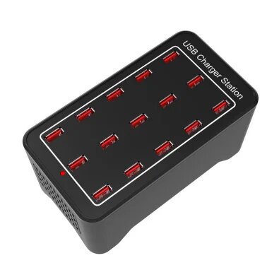 Зарядная станция USB 15 портов, 100W, US plug