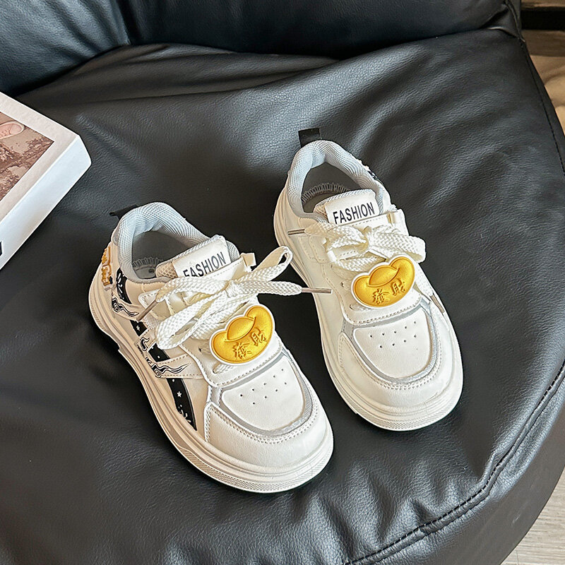 Кеды, размер EU 34 стопа (22CM), черный — фото 1