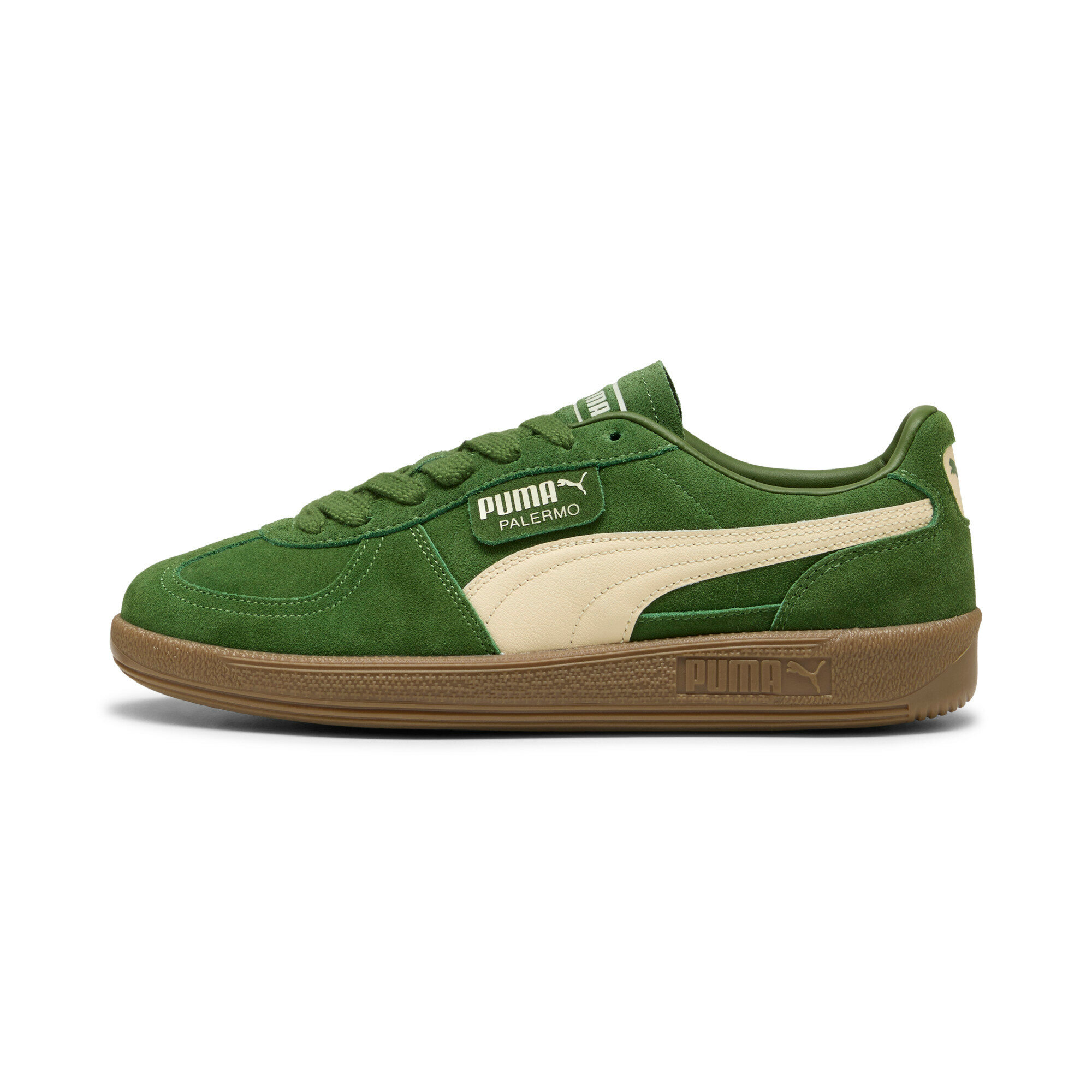 Кроссовки PUMA Palermo, полнота 6 (RU)/ на среднюю стопу, размер 9K, зеленый