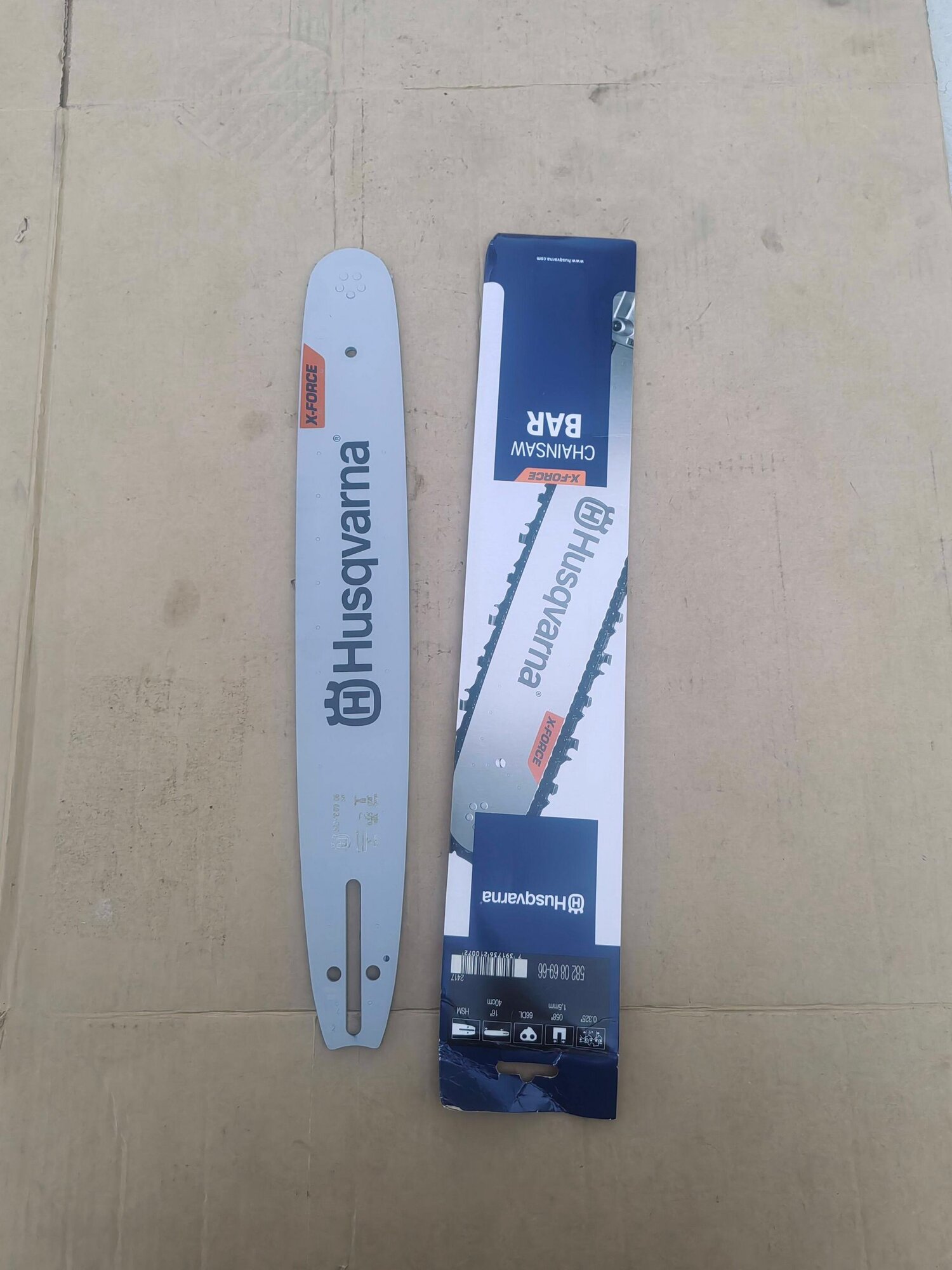 Husqvarna 445 450 Шина бензопилы 16 дюймов, шаг 325, под 66 звеньев
