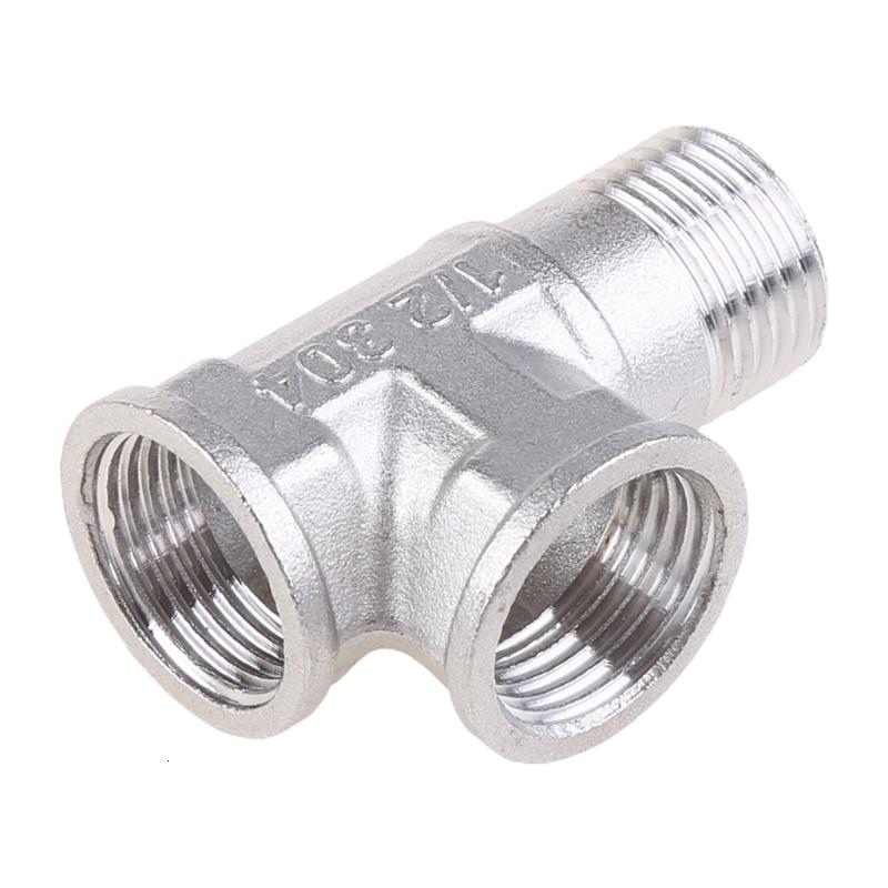 Латунный тройник G1/2" хромированный, 3