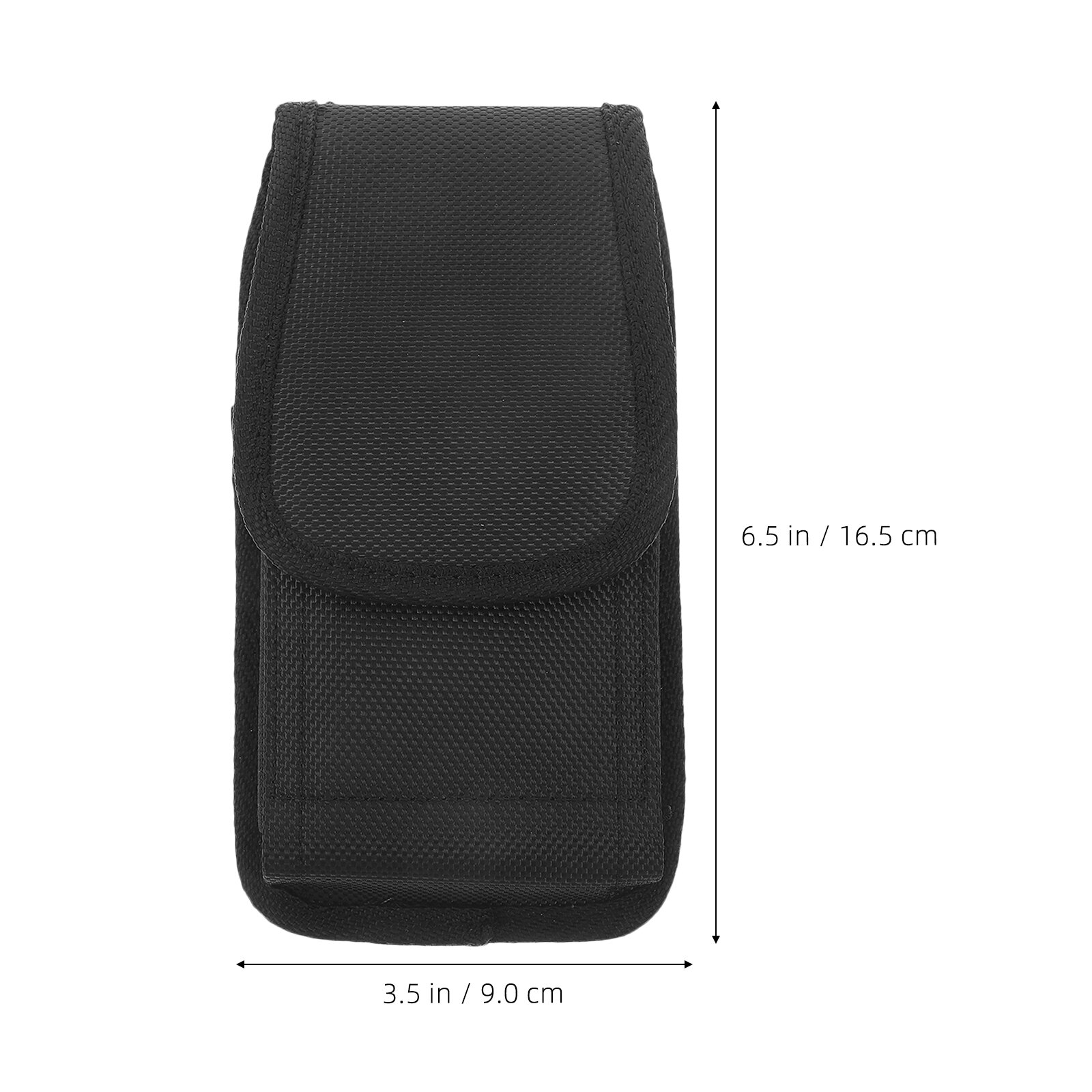 Поясная Сумка ИзOXFORDCLOTH Для Телефона Чёрного Цвета 16 5X9CM Подходит Для Бега И Путешествий