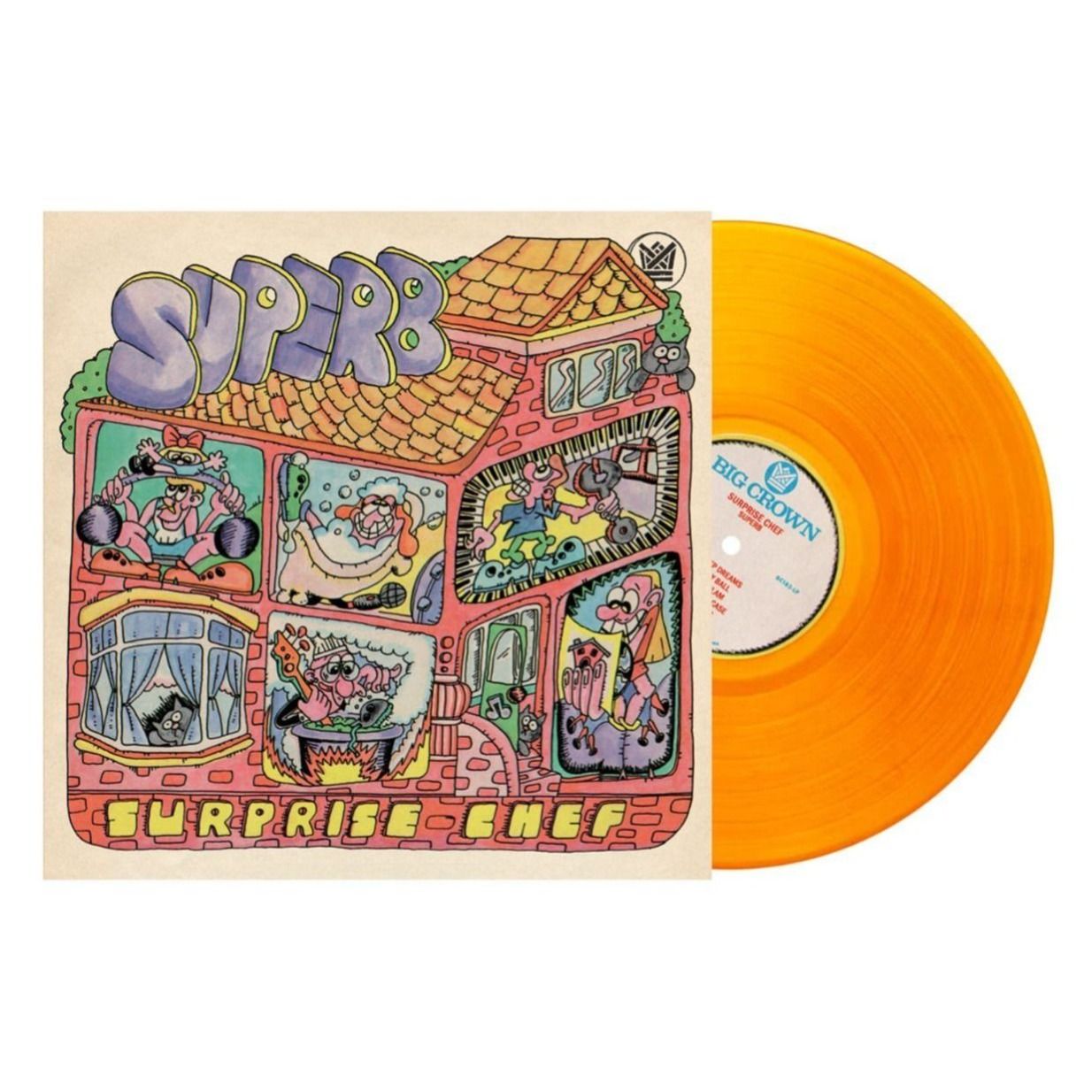 Виниловая Пластинка Surprise Chef - Superb Vinyl, LP, Album, Limited Edition, Stereo, Translucent Tangerine
