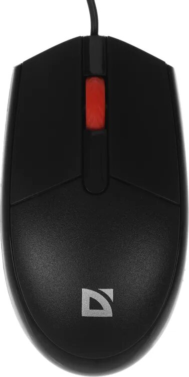 Мышь проводная Defender Delta MM-523, оптическая, USB, 1000dpi, черный