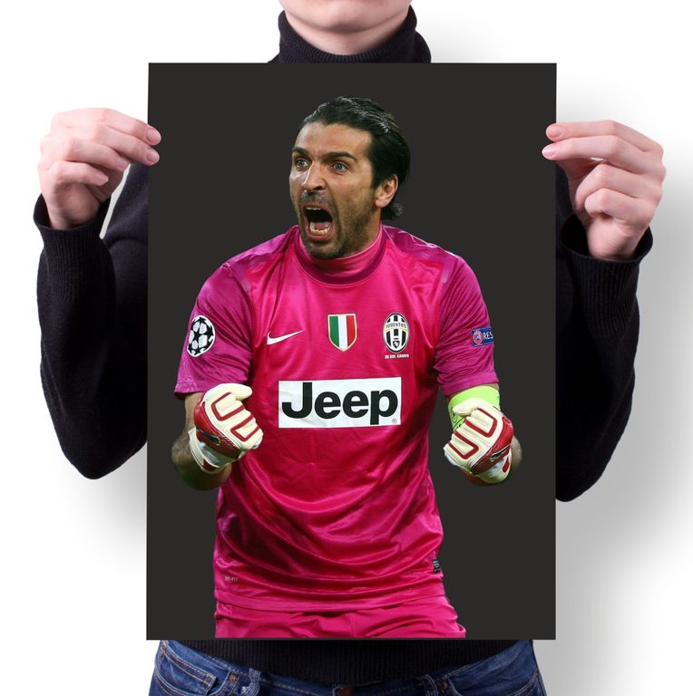 Плакат Джанлуиджи Буффон, Gianluigi Buffon №14, А3