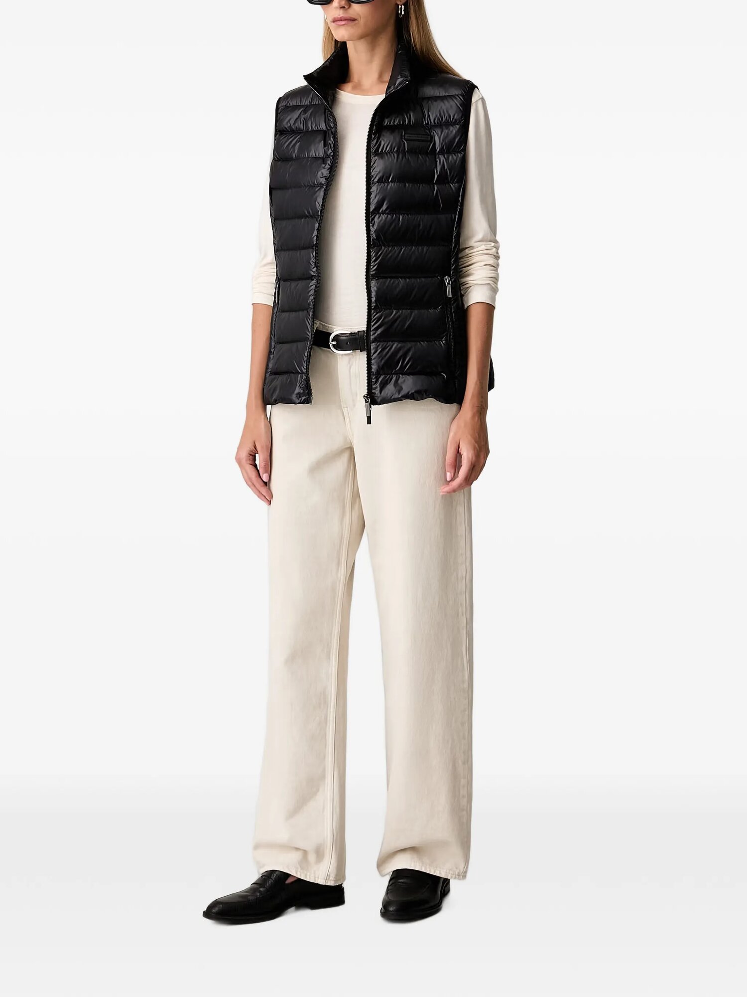 Жилет Armani Exchange Quilted gilet, размер 42, черный — фото 1