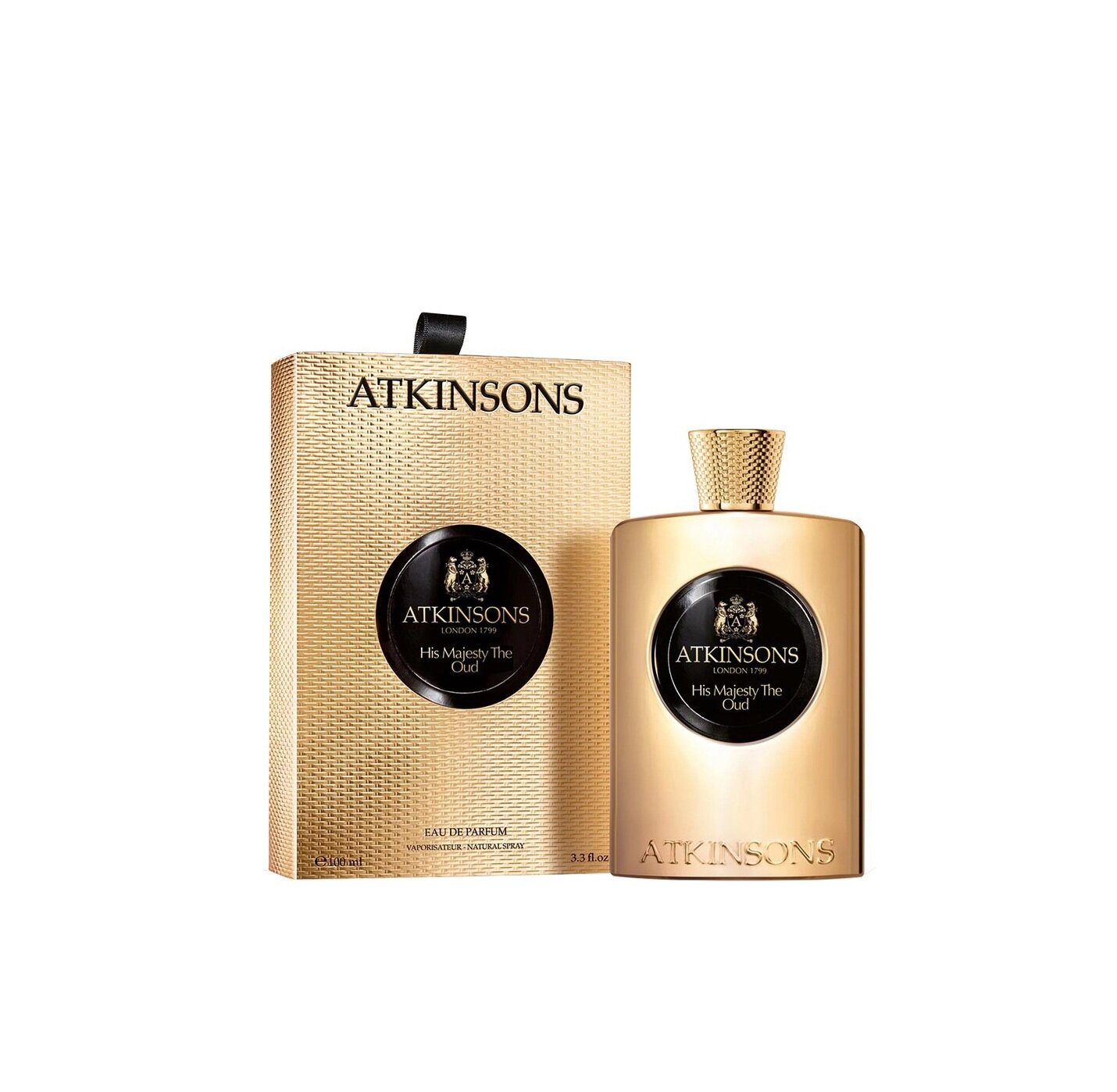 Atkinsons His Majesty The Oud 100 мл парфюмерная вода мужская, древесные, пряные, кожаные
