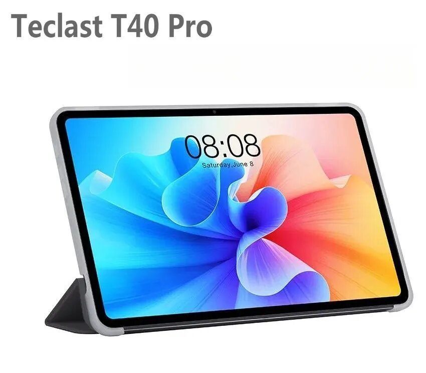 Флип-кейс для планшета Teclast T40 Pro, 10.4", с пластиковым основанием и с функцией подставки