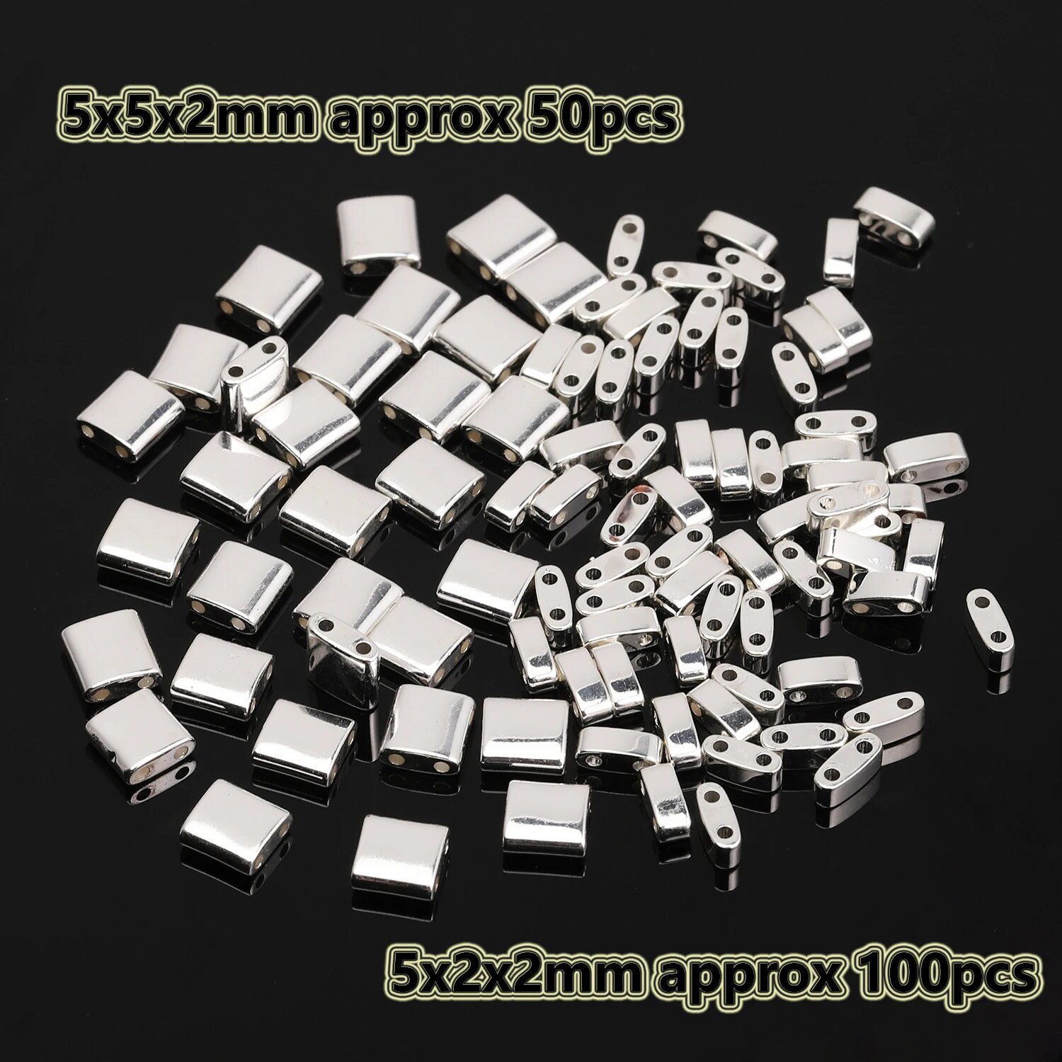 ГМB724 Гематит Матовые Бусины для Ювелирных Изделий Белый, 5x5mm approx 50pcs, Color10