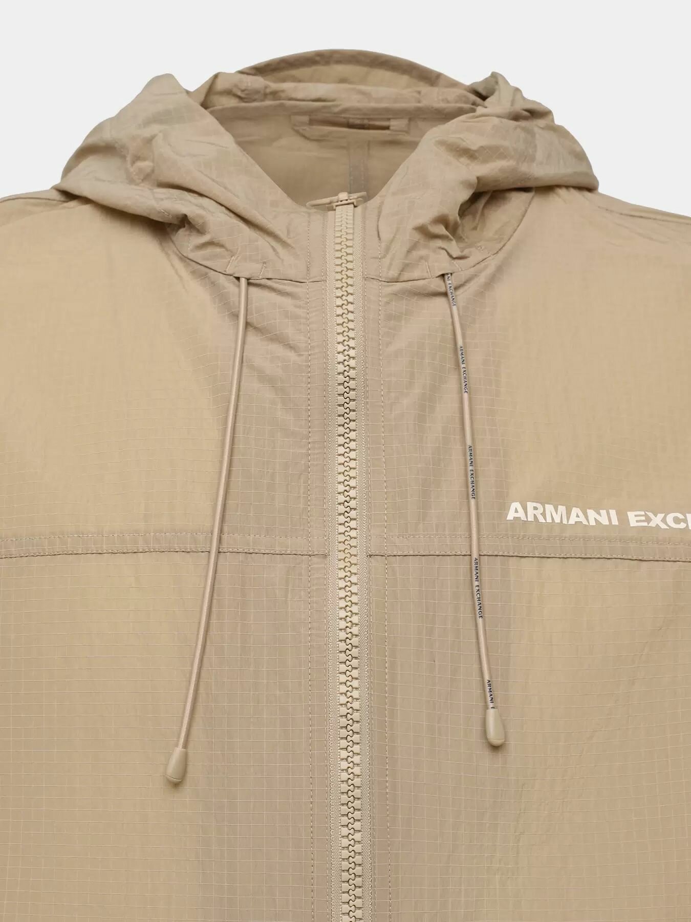 Ветровка Armani Exchange Весна-лето 2025, размер S, бежевый — фото 1