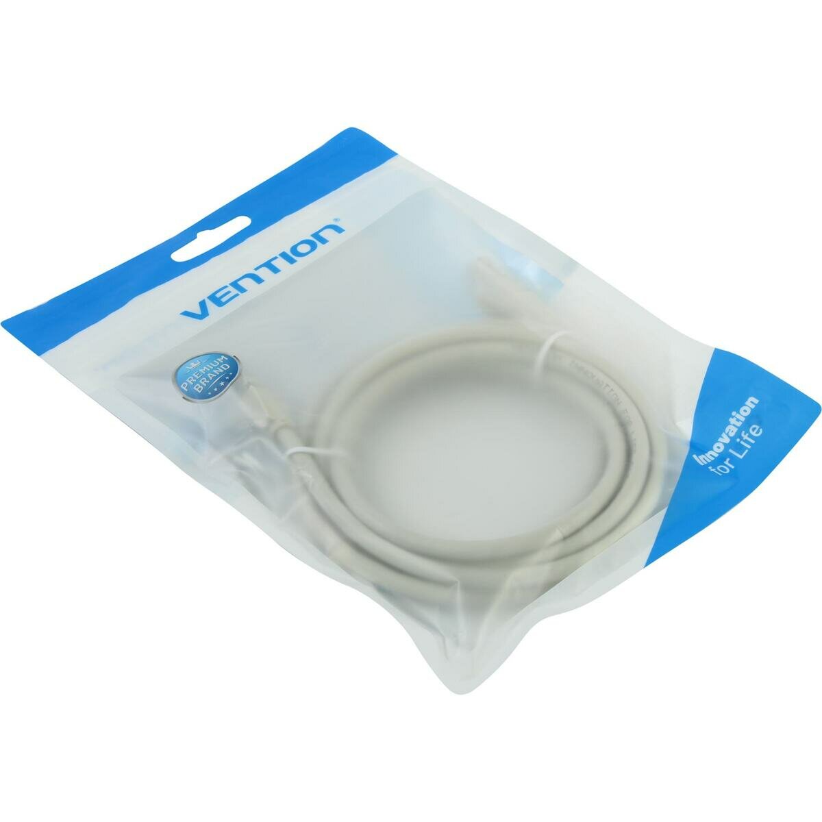 Vention IBEHH Patch Cord UTP кат.6 2м, серый