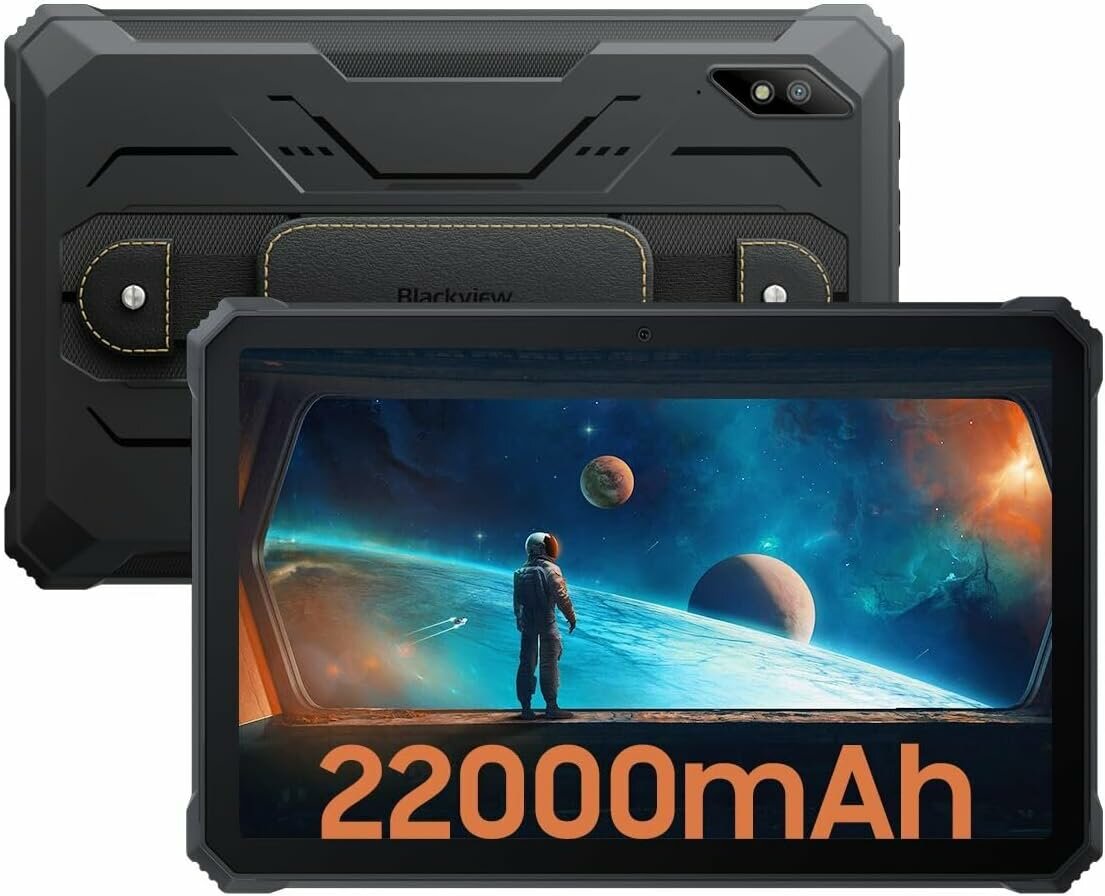 Планшет Blackview Active 8 Pro, 22000 мАч, 10,36 дюйма, 16 (8+8) ГБ, 256 ГБ