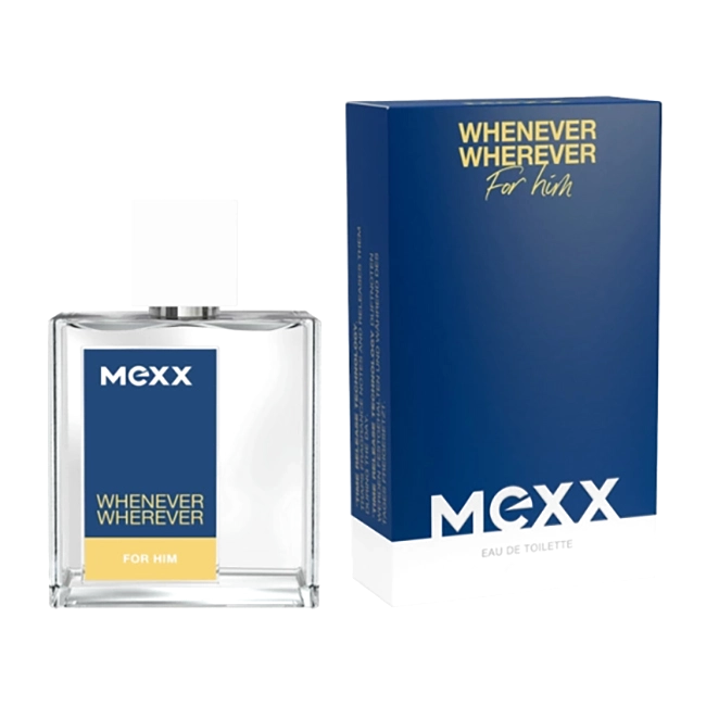 Аромат для мужчин Мекс Когда Бы То Ни Было 50 мл - Mexx Whenever Wherever For Him