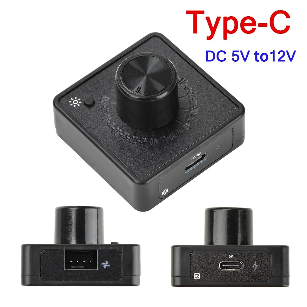 Регулятор скорости вентилятора TYPE-C 5V to 12V