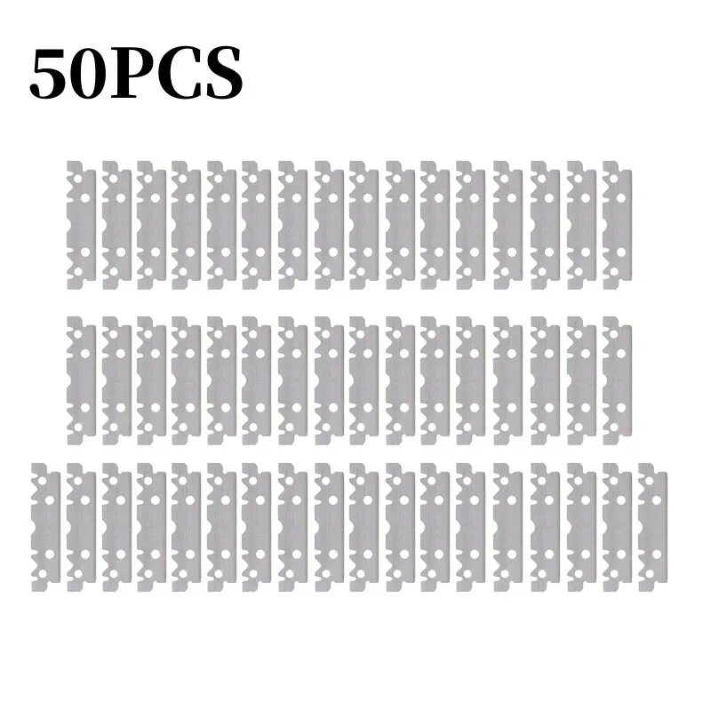 Односторонние лезвия для бритвы из нержавеющей стали 50PCS