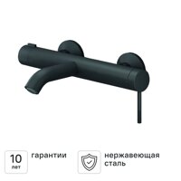 Смеситель для ванны Терни KONSENSA черный