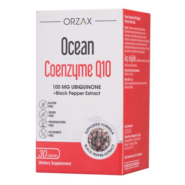 Коэнзим Q10 Ocean Orzax/Орзакс капсулы 355мг 30шт