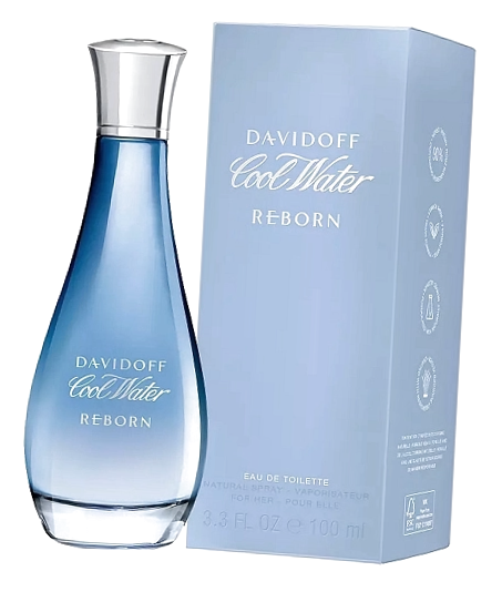 Davidoff Cool Water Reborn For Women парфюм 100 мл - Давыдов Реборн Фо Вумен женский