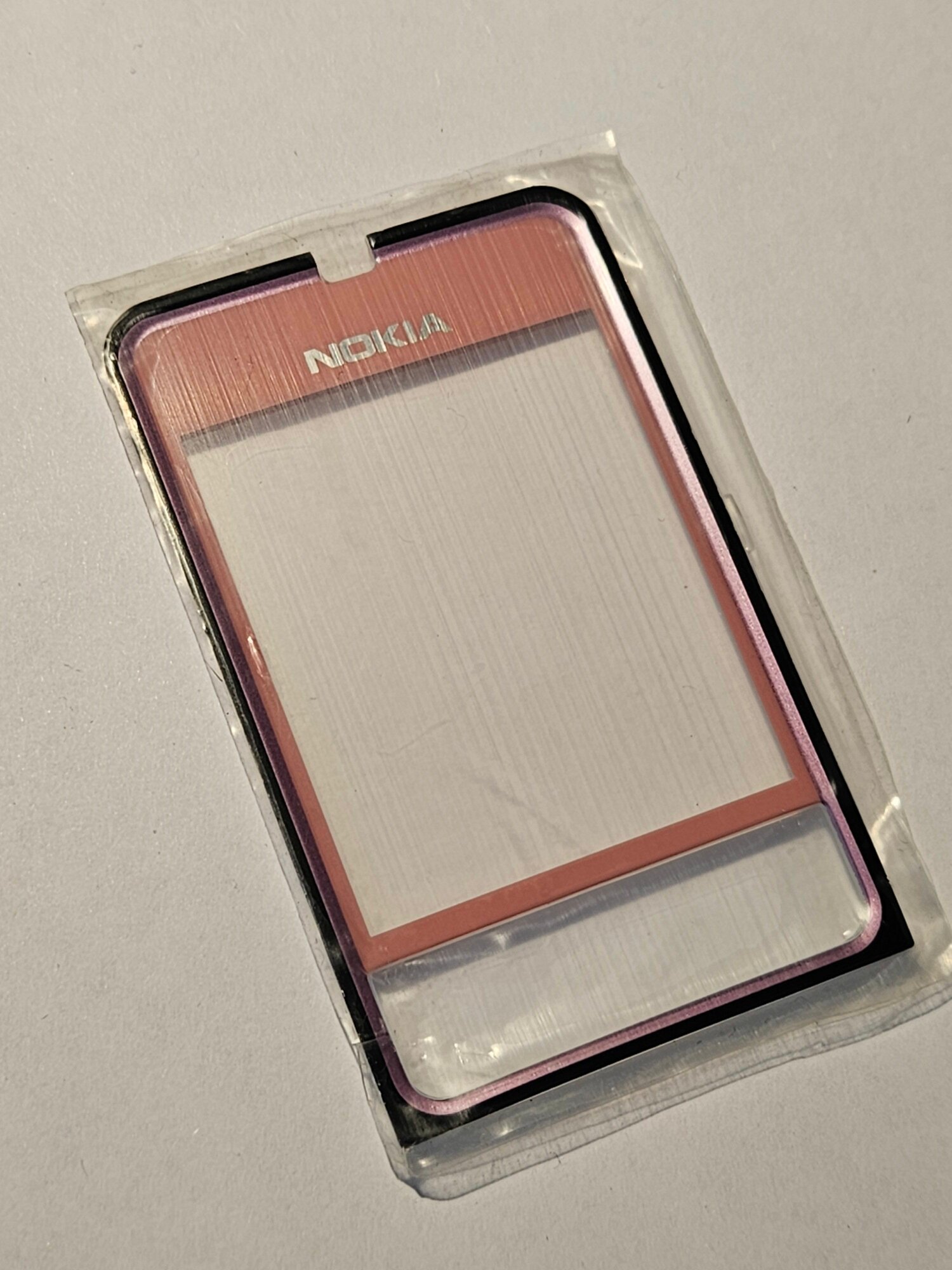 Стекло дисплея для Nokia 3250 (цвет - pink)