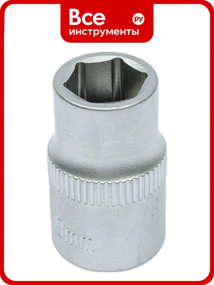 Головка торцевая S12S1110 10 мм, 3/8"DR THORVIK 054236