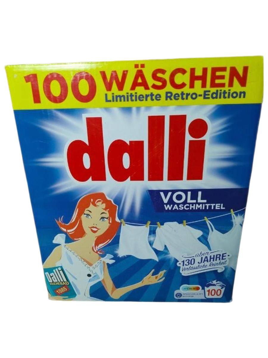 Dalli Voll Стиральный порошок для белого и светлого 6 кг на 100 стирок