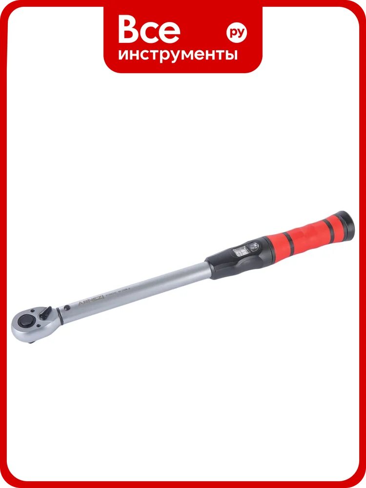 Ключ динамометрический ARNEZI 1/2" 40-200 Нм, 72 зуба, с оптической шкалой, в кейсе L=490мм R7300105