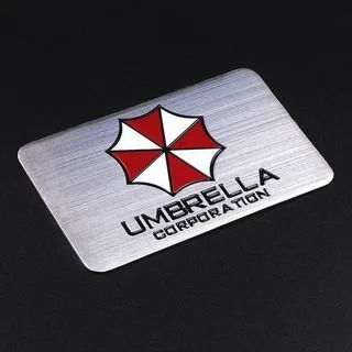 Наклейка шильдик на авто UMBRELLA