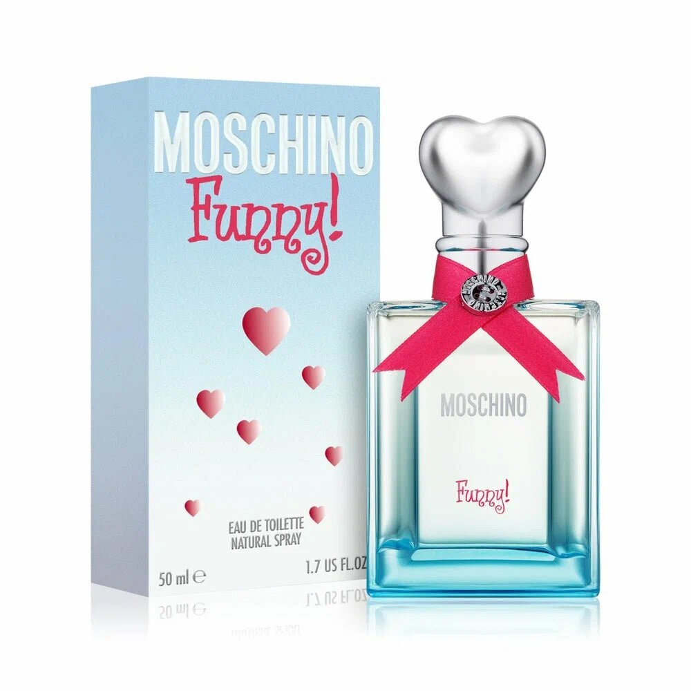 MOSCHINO Funny Туалетная вода для женщин 50 ml с нотами пиона