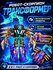 Робот-трансформер Скорпион 2в1, фиолетово-золотой, легкая трансформация, игрушка...