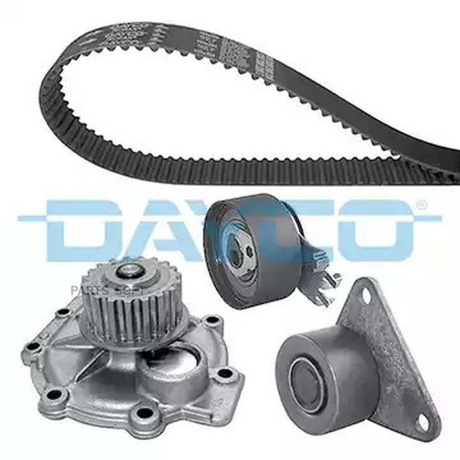 Комплект ГРМ с помпой VOLVO S40/60/70/80/XC70/XC90 2.0/2.3/2.4/2.5 <=2010 (2 ролика+ремень 141з.)